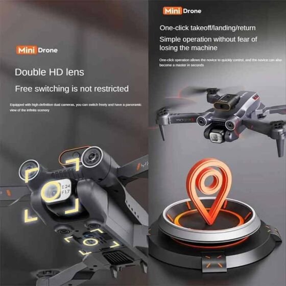 Buy P12 Pro Foldable Toy Drone with HD Camera for Kids